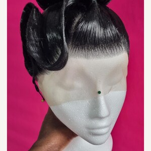 UPDO WIG, Drag Queen Synthetic Wigs, Styled Wigs, Drag Queen Updo, 90s ...