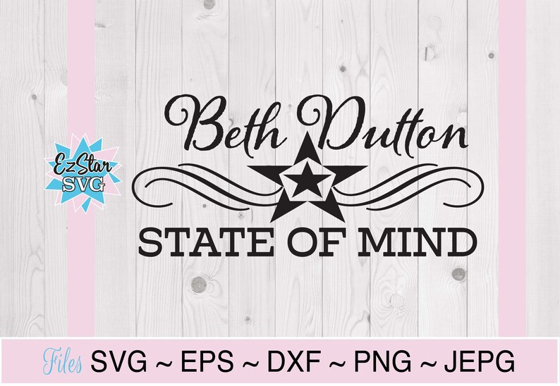 Beth Dutton Svg Yellowstone Svg Png Eps Dxf Jpg - Etsy