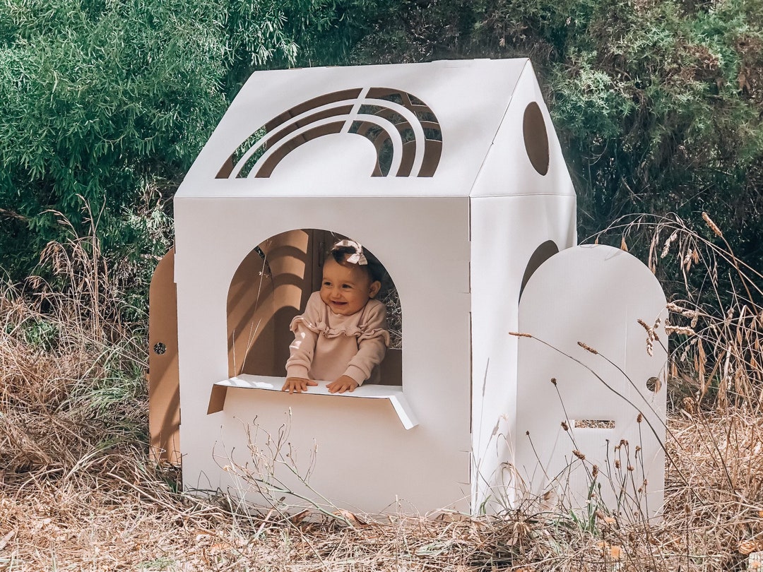 Children's Cubby, Cardboard Cubby, Cubby House, Kids Cubby House, Kid's ...