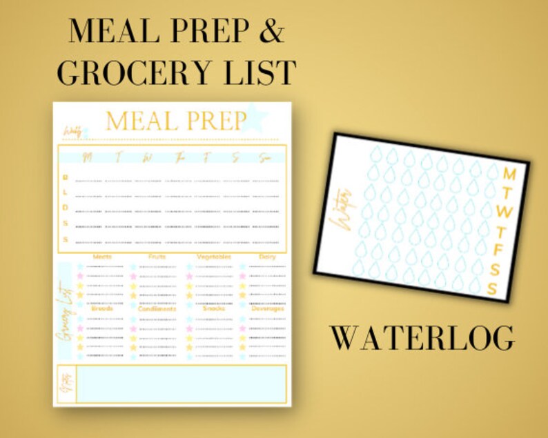 Beautiful Planner and 12 Month Calendar Organized Printable - Etsy