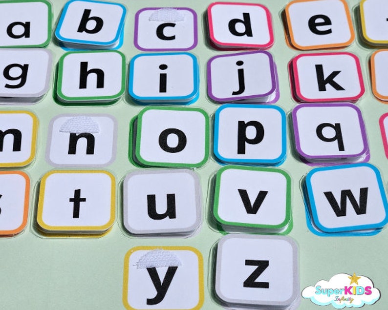 Alphabet Matching Activity for Toddlers, ABC Letter Matching, Alphabet ...
