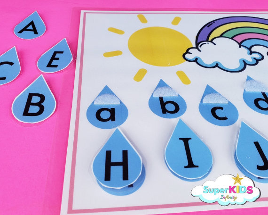 Lowercase Letters, Uppercase Letters, Alphabet Letter Matching ...
