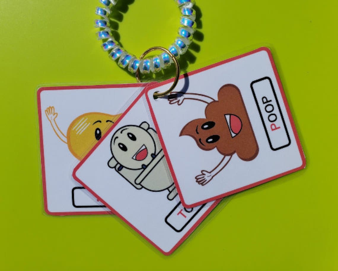 Potty Training Visual, Potty Poster, Autism Potty Training Activity ...