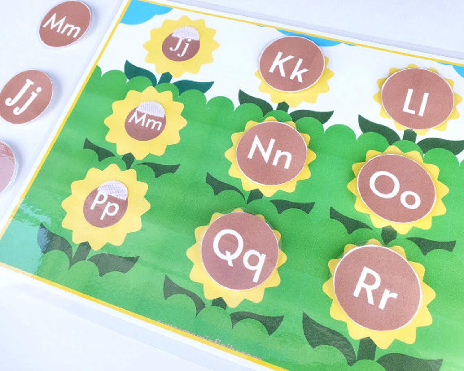 Alphabet Busy Sheet, Printable Learning Activity, Letter Matching ...