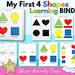 Autism Learning Binder Busy Book, Autism Learning Activity, Shapes ...