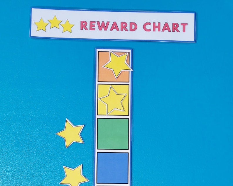Autism Reward Chart, Printable Reward Chart, Homeschool Chart, Special ...
