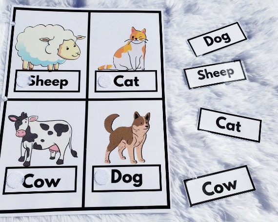 Autism Learning Activity Book, Autism Repetition Activity, Learning ...