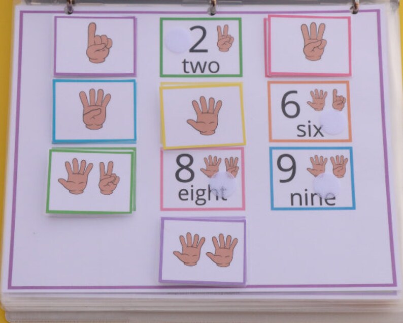 Busy Book Learning Binder, Preschool Busy Book, Printable Learning ...