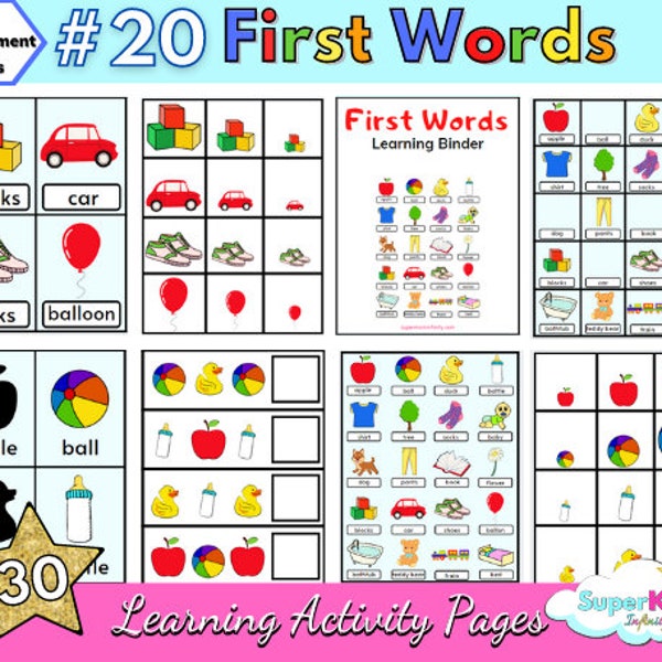 Autism Learning Binder Busy Book, Autism Learning Activity, Shapes ...