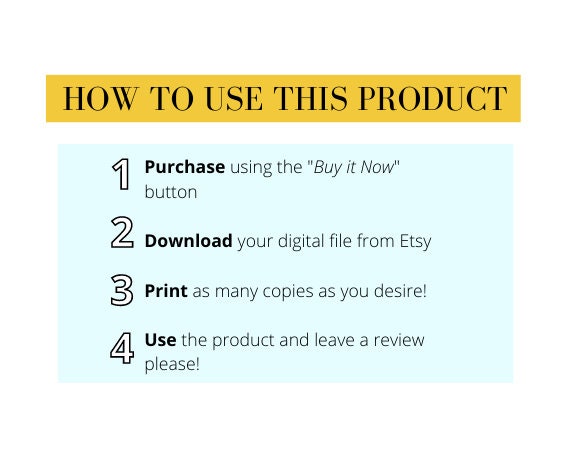 Beautiful Planner and 12 Month Calendar Organized Printable - Etsy