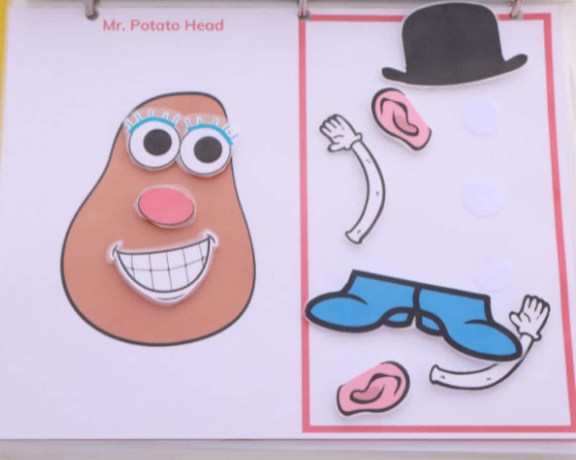 Busy Book Learning Binder, Preschool Busy Book, Printable Learning ...