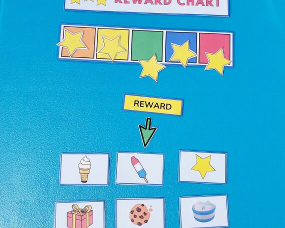 Autism Reward Chart, Printable Reward Chart, Homeschool Chart, Special ...