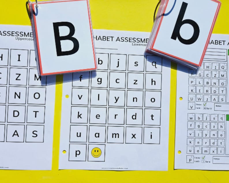 Preschool Kindergarten Readiness Assessment, Shapes, Colors, Letters ...