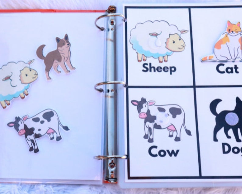 Autism Learning Activity Book, Autism Repetition Activity, Learning ...