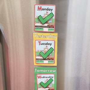 Autism School Schedule, Visual School Days Schedule, Printable School ...