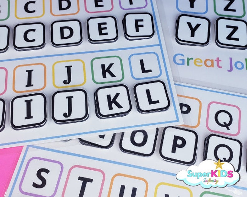 Alphabet Activity, Preschool Printable, Homeschool Alphabet Activity ...