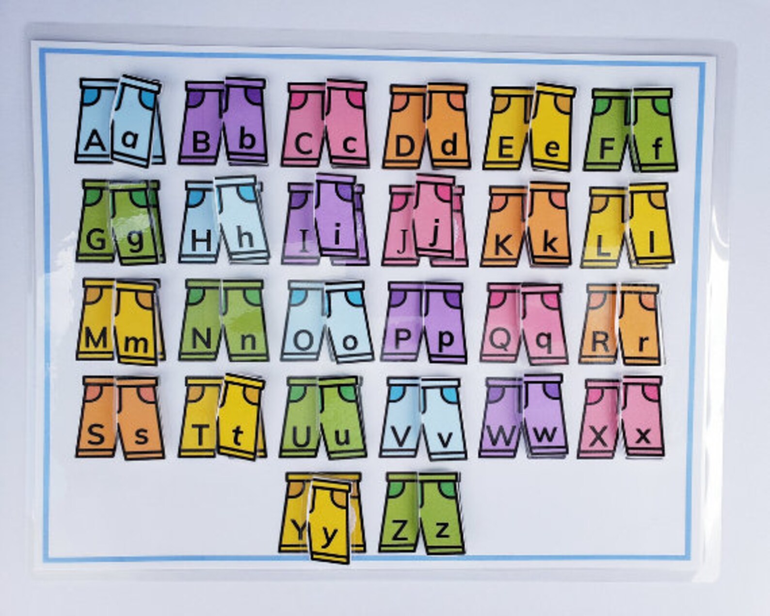 Homeschool Resourse, Alphabet Matching Printable, Uppercase and ...