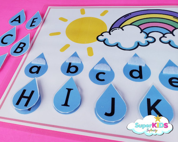 Lowercase Letters, Uppercase Letters, Alphabet Letter Matching ...