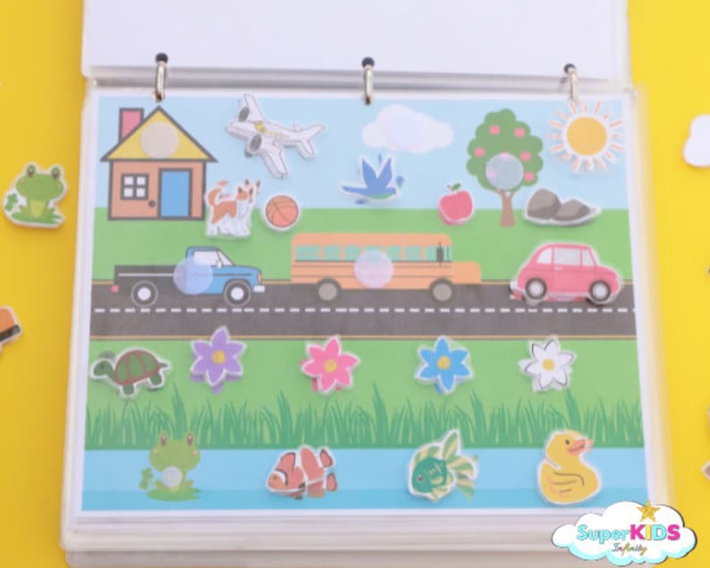 Toddler Activity Sheet, Busy Learning Activity Page | Homeschool ...