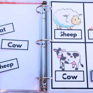 Autism Learning Activity Book, Autism Repetition Activity, Learning ...