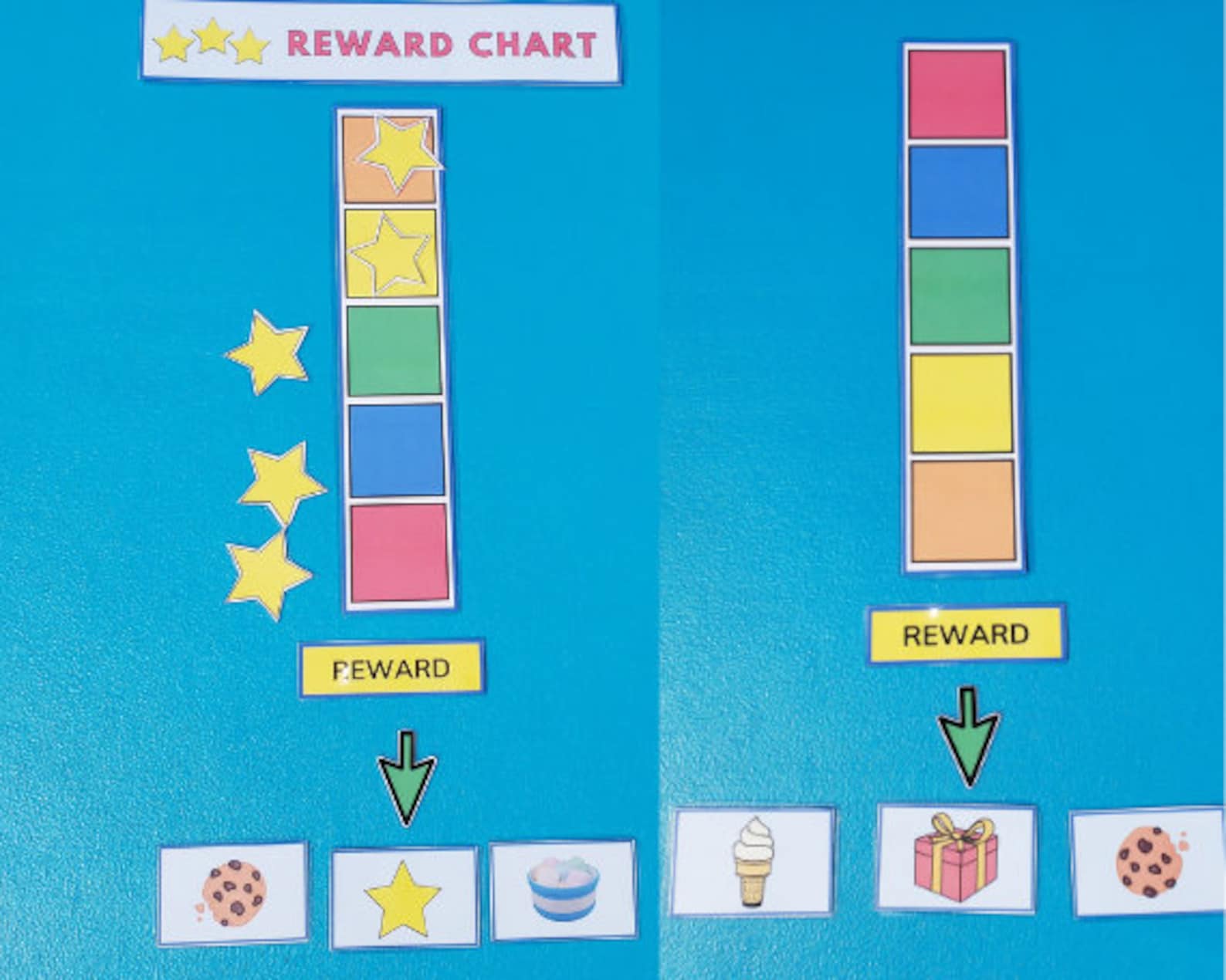 Autism Reward Chart, Printable Reward Chart, Homeschool Chart, Special ...