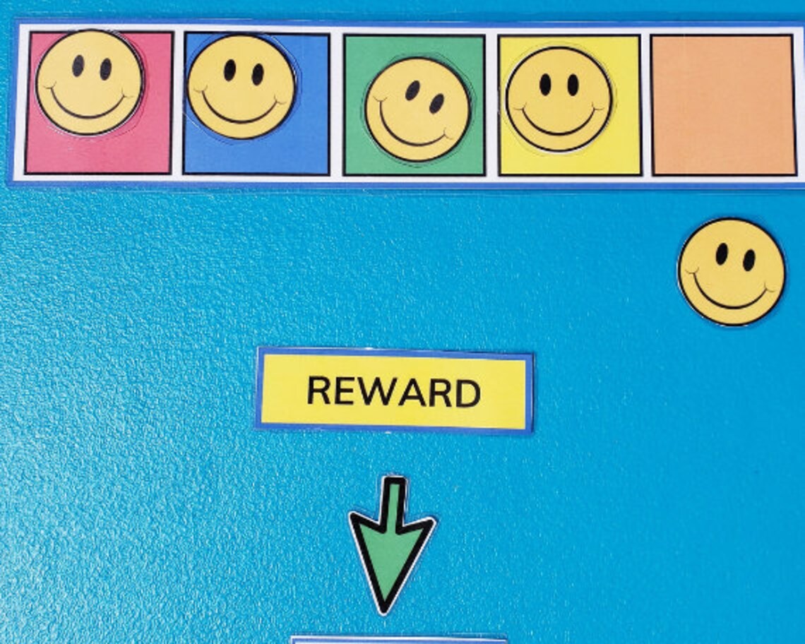 Behavior Chart, Autism Behavior Chart, Behavior Rewards Chart, Special ...