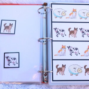 Autism Learning Activity Book, Autism Repetition Activity, Learning ...