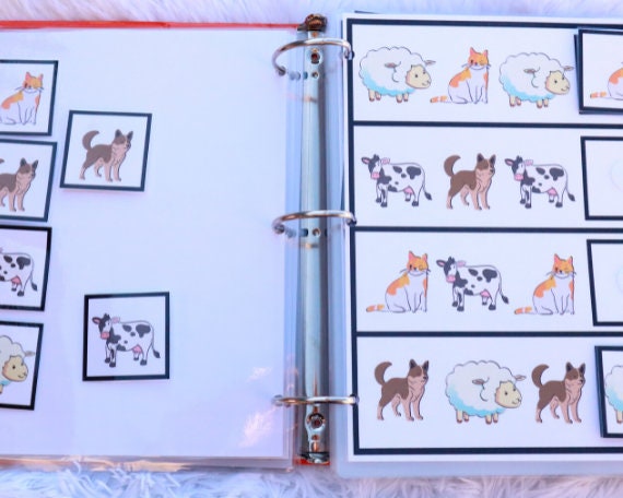 Autism Learning Activity Book, Autism Repetition Activity, Learning ...