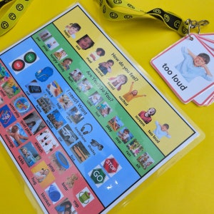 Visual Communication Cards for Nonverbal and Speech Delay Children ...