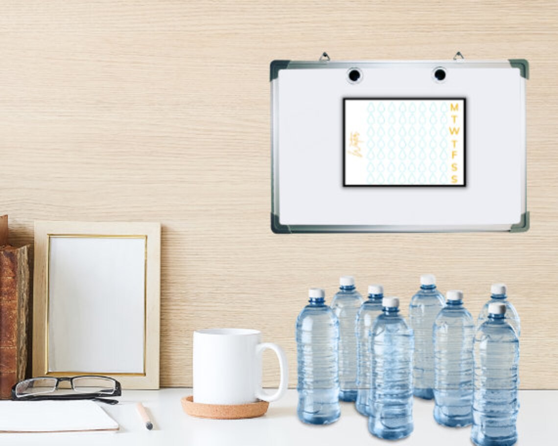 Waterlog Tracker Template, Printable Waterlog, Weekly Fluid Intake ...