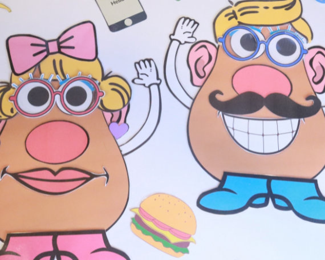 Toddler Speech Activity, Mr. Potato Head and Family Play Set, Mr ...