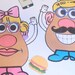 Mr. and Mrs. Potato Head Printable Activity Game, Potato Head Printable ...