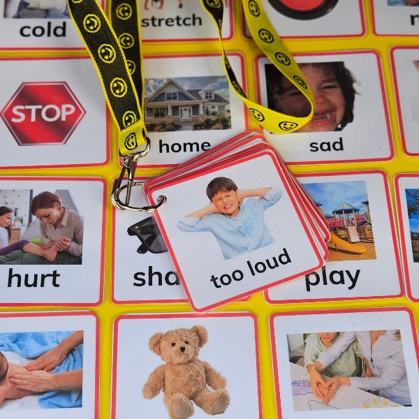 51 Special Education Visual Communication Cards, Autism Visual Pictures ...