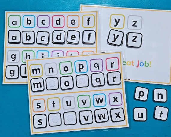 Lowercase Letter Recognition, Preschool ABC Letters, Lowercase Alphabet ...