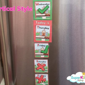 Autism School Schedule, Visual School Days Schedule, Printable School ...