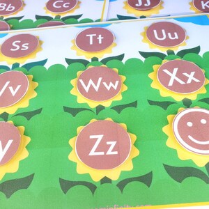 Alphabet Busy Sheet, Printable Learning Activity, Letter Matching ...