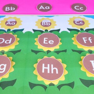Alphabet Busy Sheet, Printable Learning Activity, Letter Matching ...