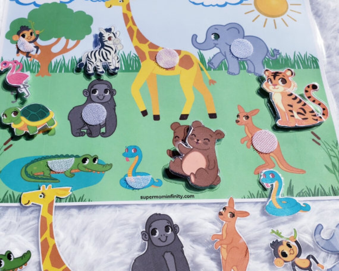 Busy Book Learning Binder, Preschool Busy Book, Printable Learning ...