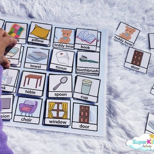 Object Recognition Printable, Speech Therapy Activity (digital Download ...