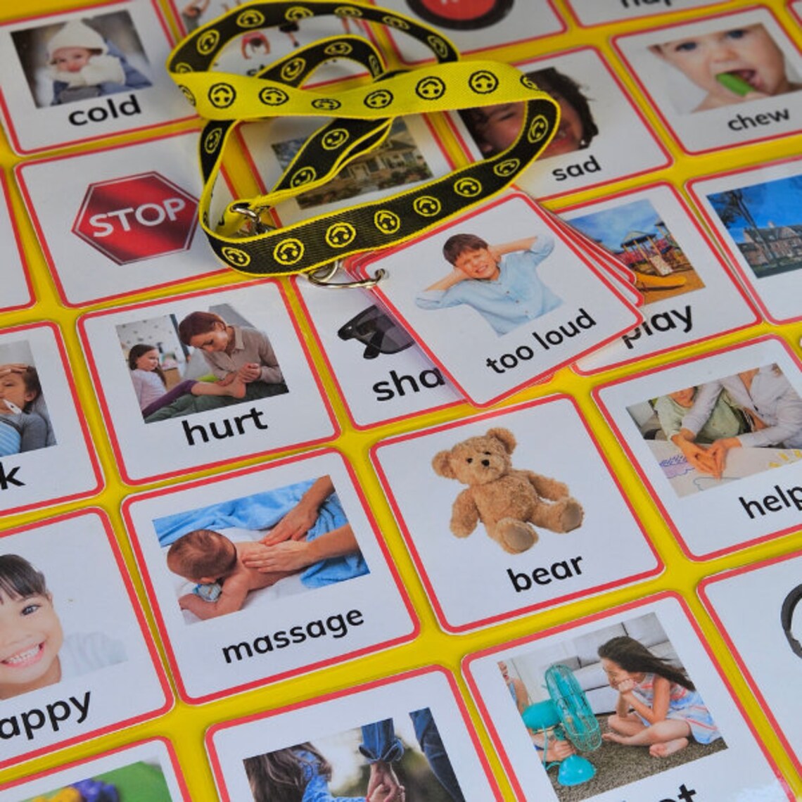 51 Special Education Visual Communication Cards, Autism Visual Pictures ...