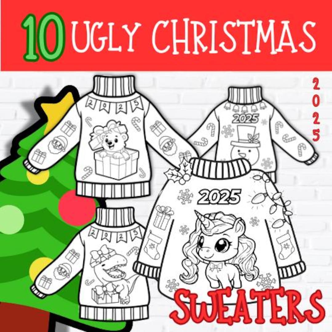 Coloriages de Noël 2025 à colorier | Décorations des Fêtes | 10 ...