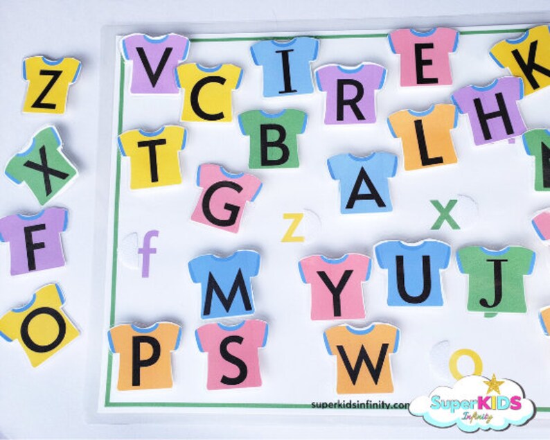 Letter Matching Printable, Homeschool Letter Recognition, Homeschool ...