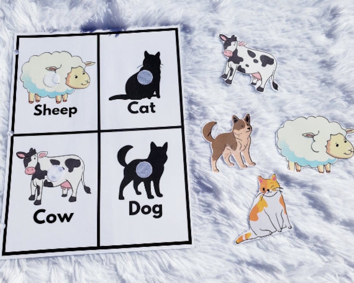 Autism Learning Activity Book, Autism Repetition Activity, Learning ...