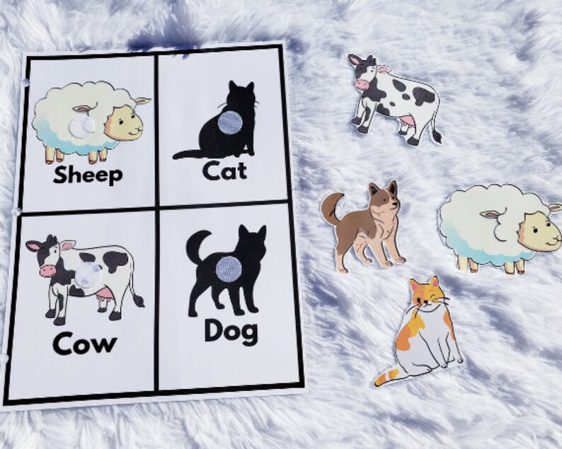 Autism Learning Activity Book, Autism Repetition Activity, Learning ...