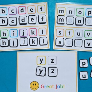 Lowercase Letter Recognition, Preschool ABC Letters, Lowercase Alphabet ...