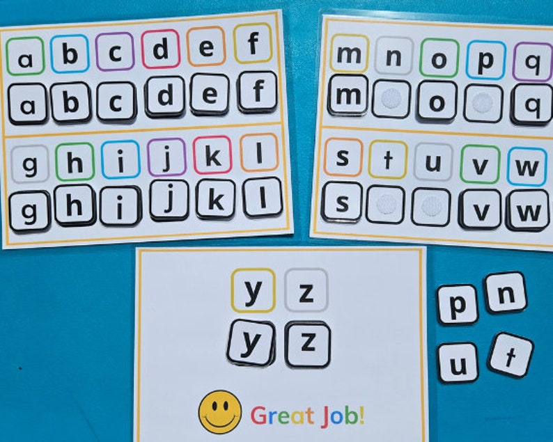 Lowercase Letter Recognition, Preschool ABC Letters, Lowercase Alphabet ...