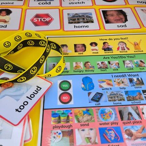 Visual Communication Cards for Nonverbal and Speech Delay Children ...