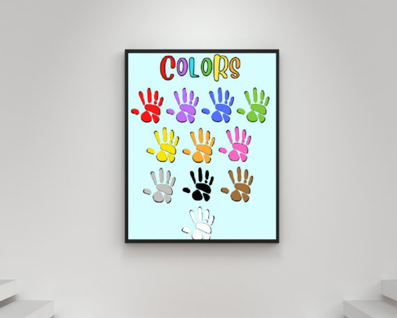 Toddlers Learning Posters, Preschool Educational Chart, Alphabet Chart ...