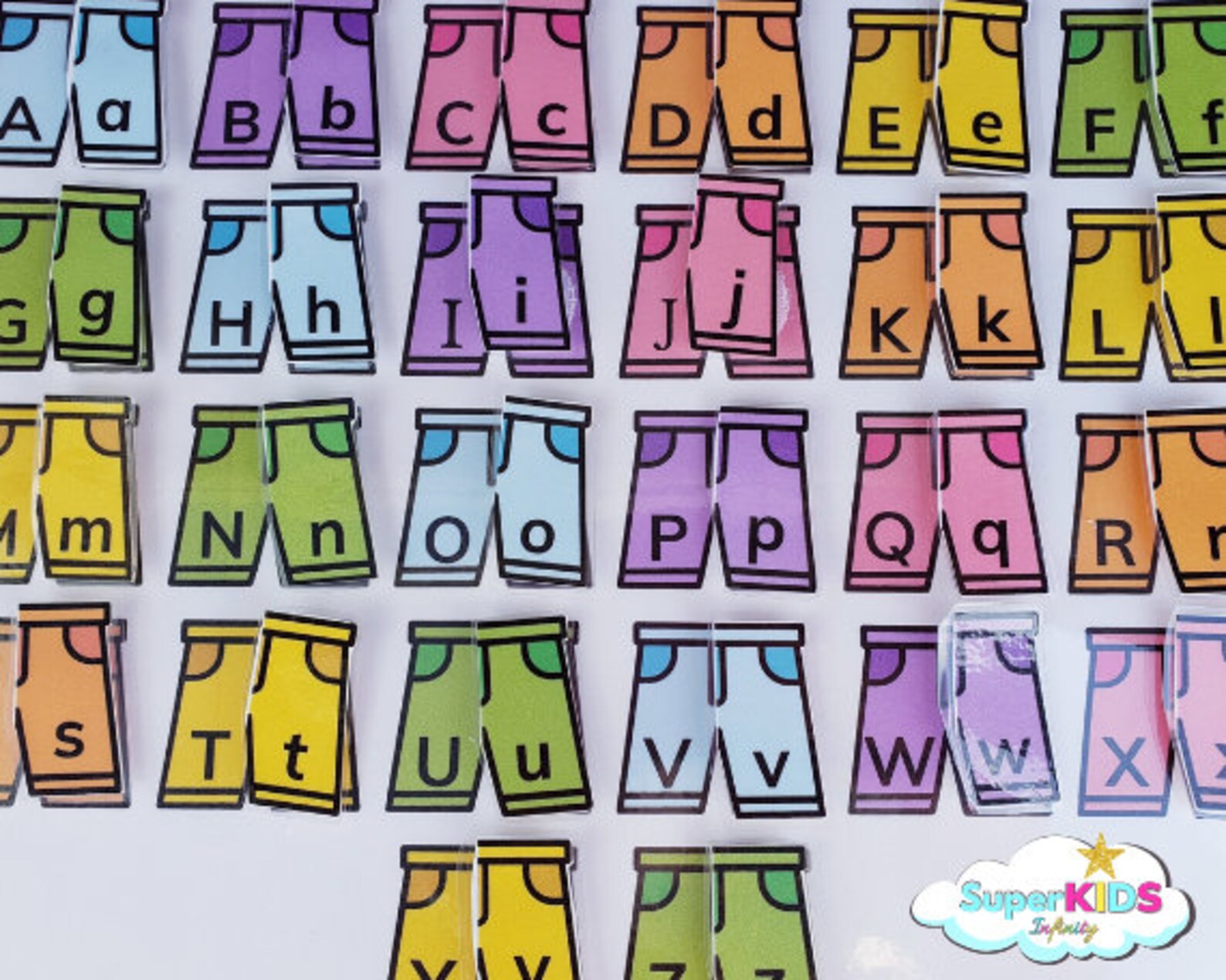 Homeschool Resourse, Alphabet Matching Printable, Uppercase and ...