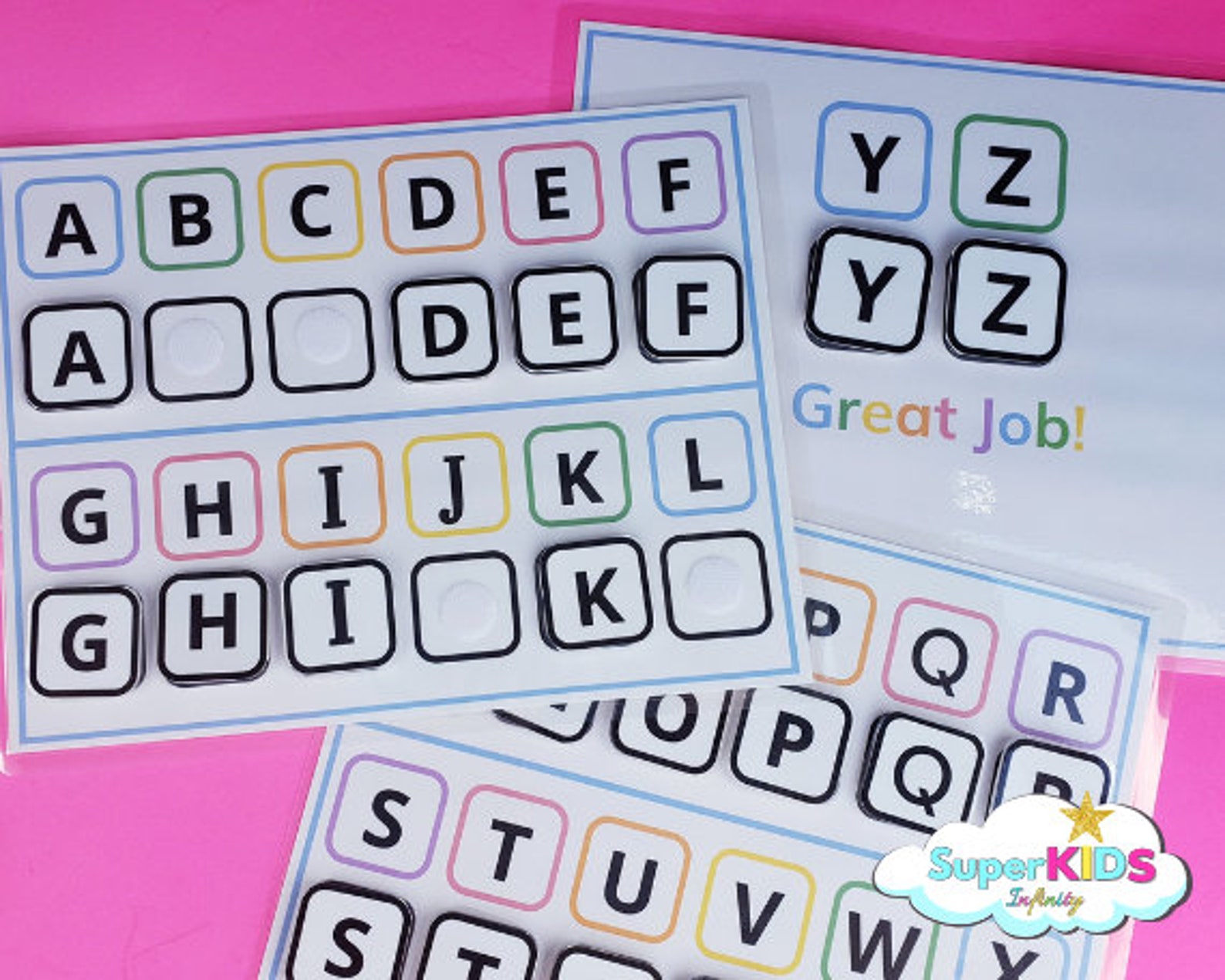Alphabet Activity, Preschool Printable, Homeschool Alphabet Activity ...